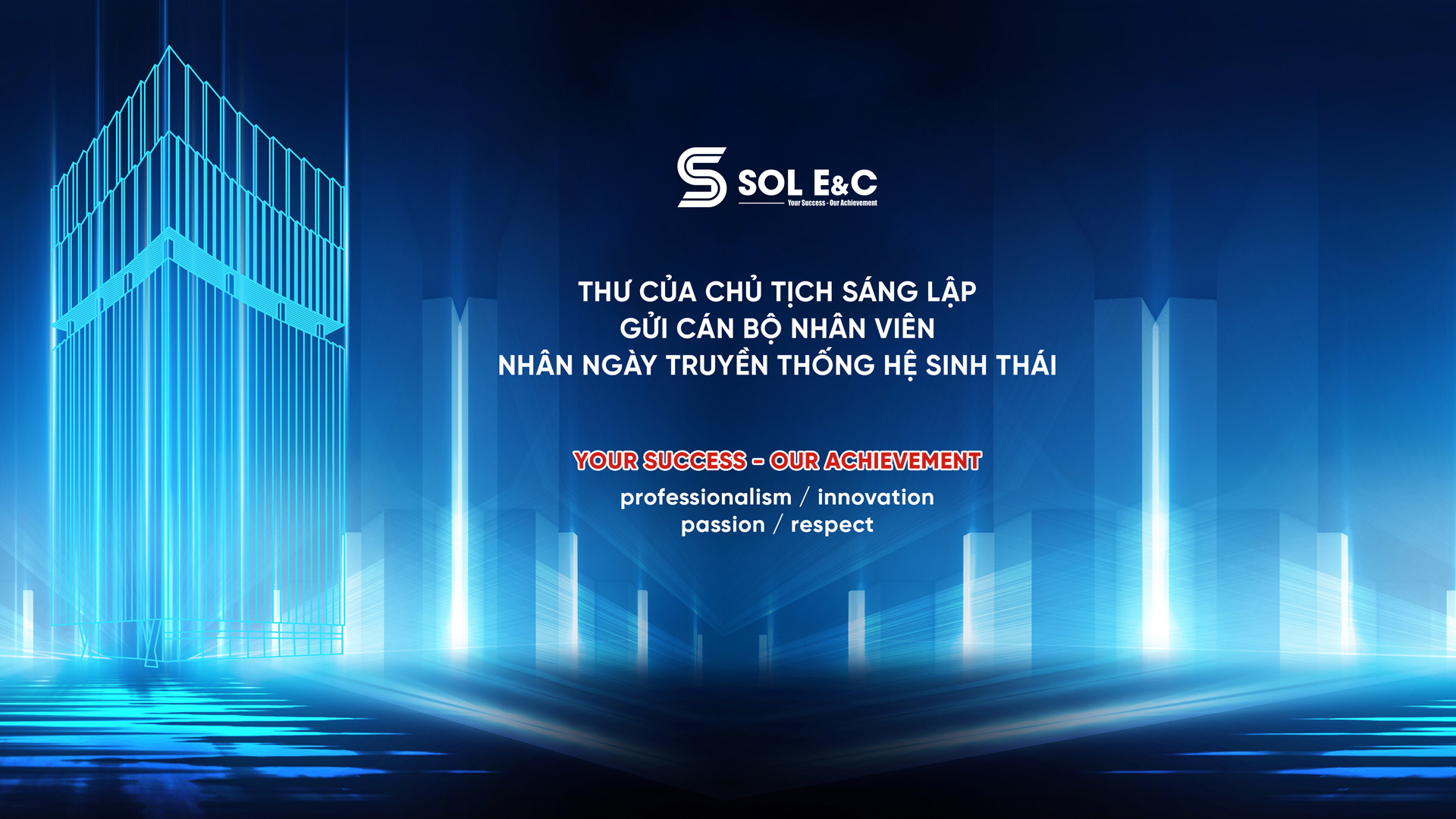 Thư của Chủ tịch sáng lập gửi CBNV nhân ngày Truyền thống Hệ sinh thái ...